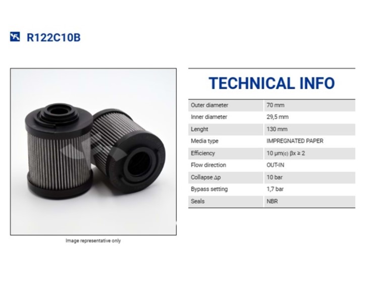 R122C10BV - MAS FILTER Київ / УКРАЇНА