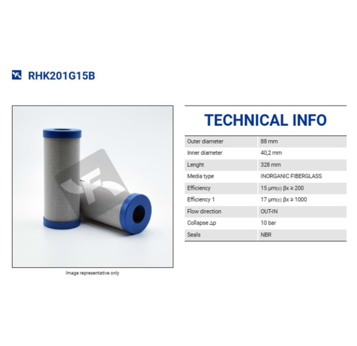 RHK201G15B - MAS FILTER Київ / УКРАЇНА